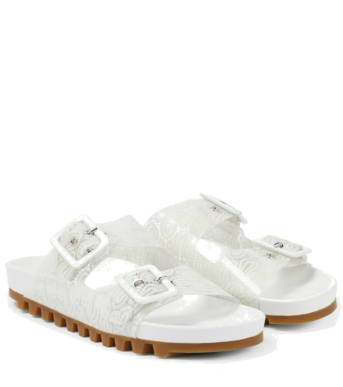 Missoni Embossed PVC slides Missoni