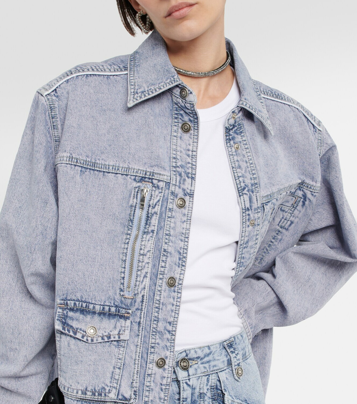 Isabel Marant Pearl denim jacket Isabel Marant