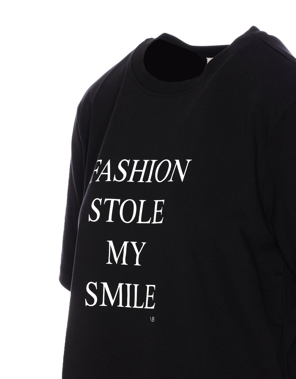 Victoria Beckham Slogan Fashion Stole T-shirt Victoria Beckham