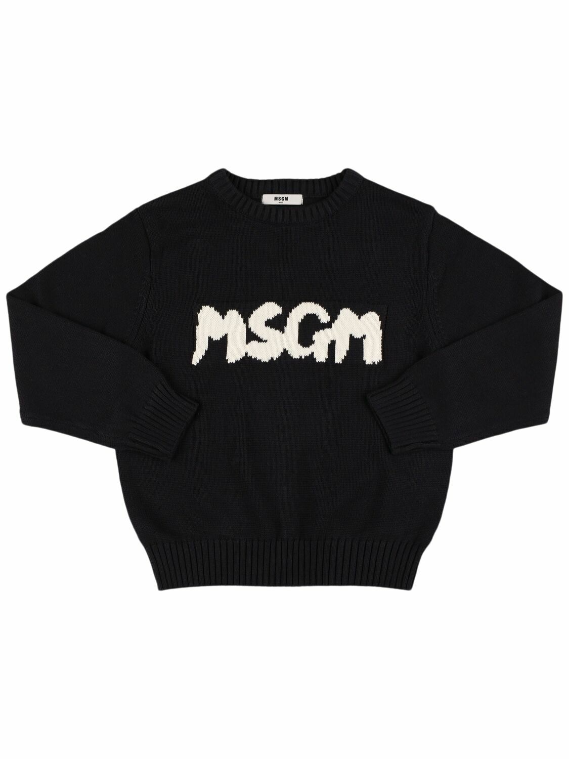 MSGM Cotton Knit Sweater MSGM