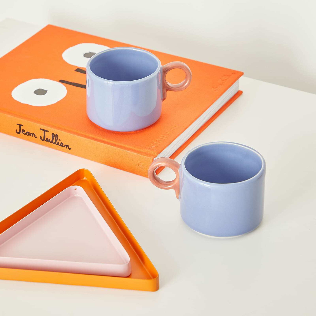 The Conran Shop Candy Mug in Blue/Red The Conran Shop