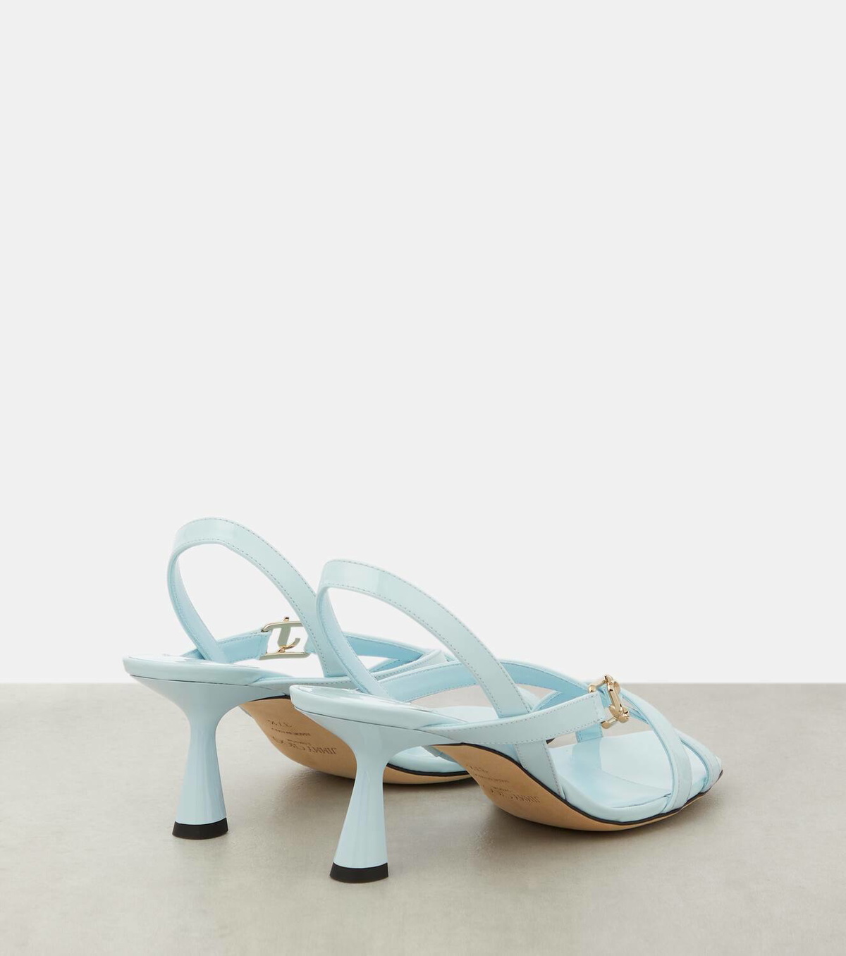 Jimmy Choo Jess 95 patent leather sandals Jimmy Choo