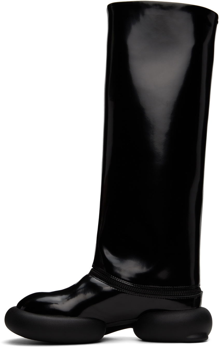 Grape Black Detachable Boots