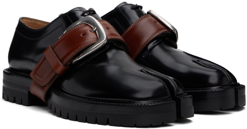 Maison Margiela Black Tabi Combat Derbys Maison Margiela