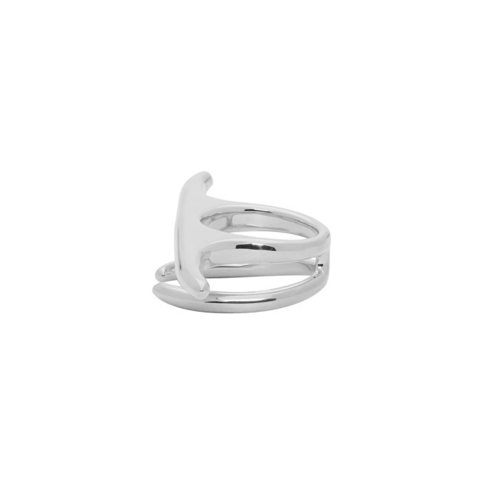 Ambush Silver Liquid Multi Finger Ring Ambush