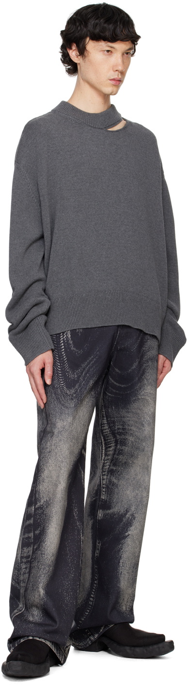 CAMPERLAB Black Printed Jeans CamperLab