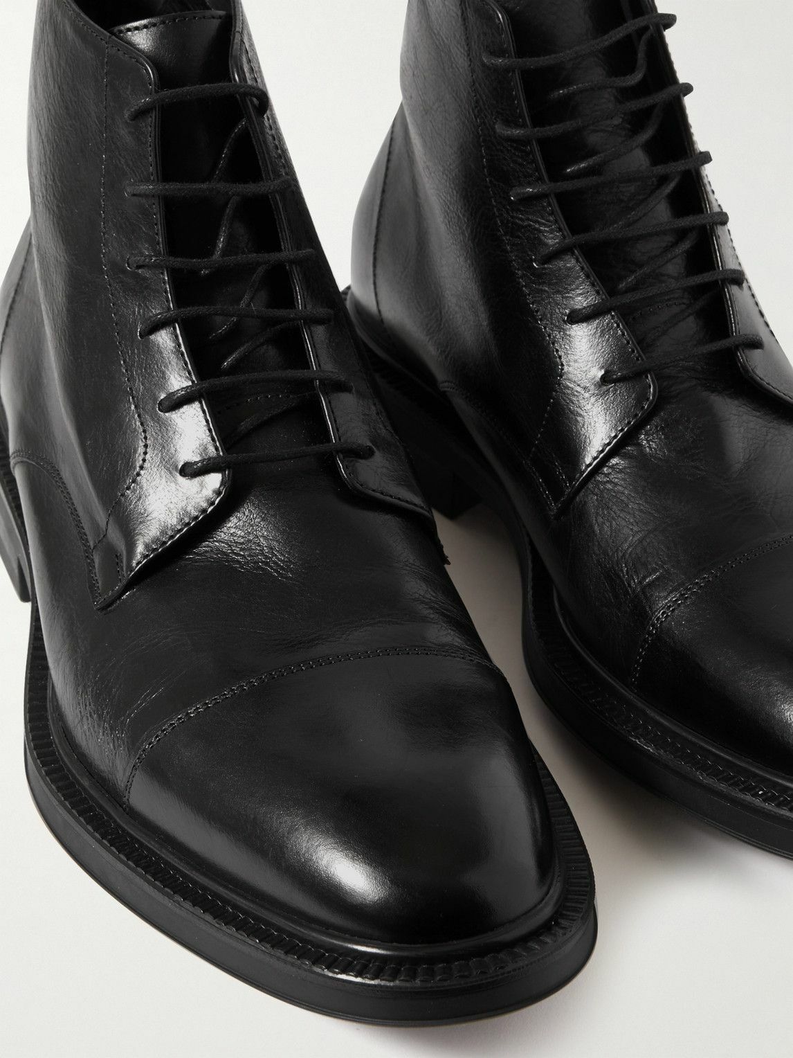 Paul Smith - Cubitt Leather Boots - Black Paul Smith