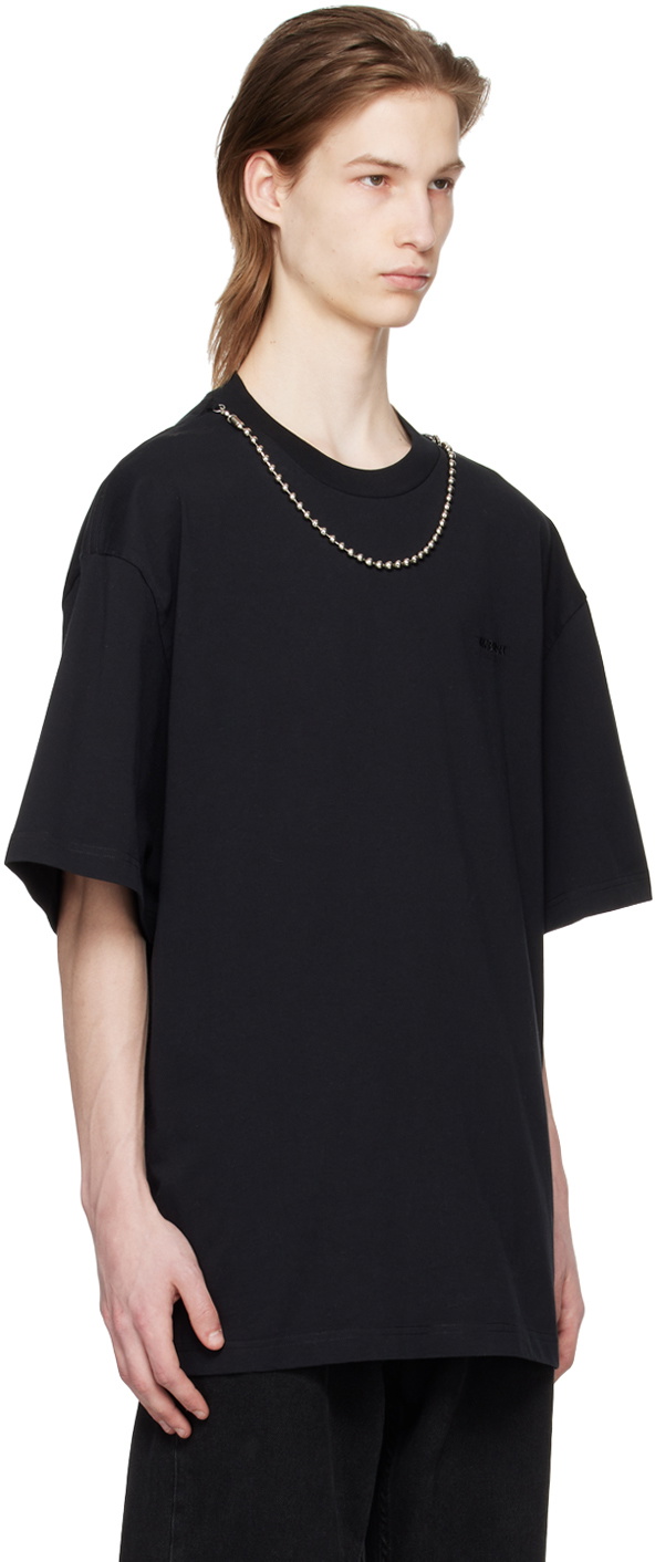 AMBUSH Black Ball Chain T-Shirt Ambush
