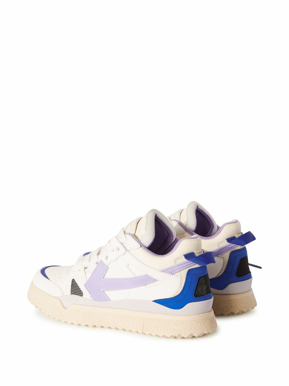 OFF-WHITE - Mid Top Sponge Sneakers Off-White