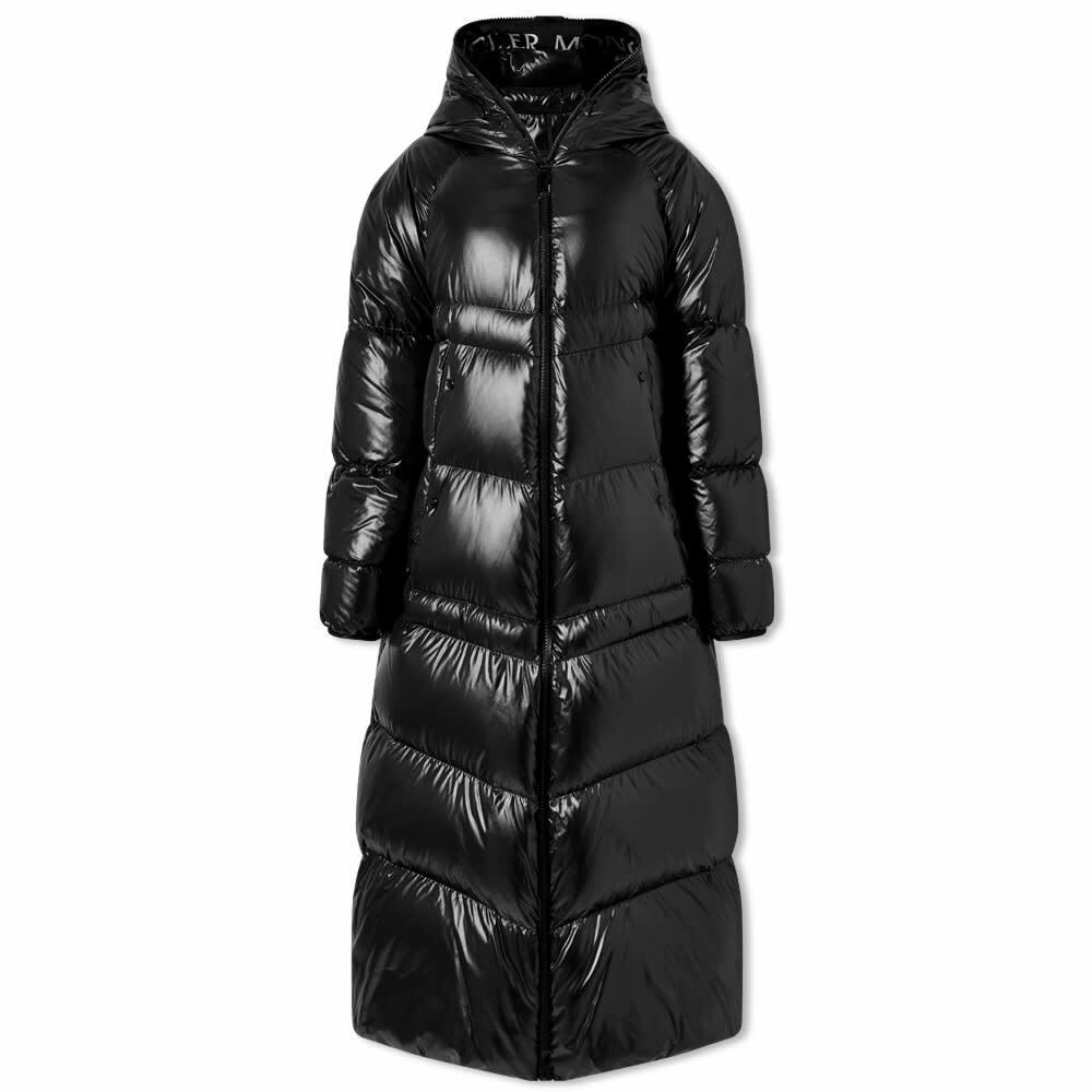Moncler Chanon Long Padded Coat Moncler