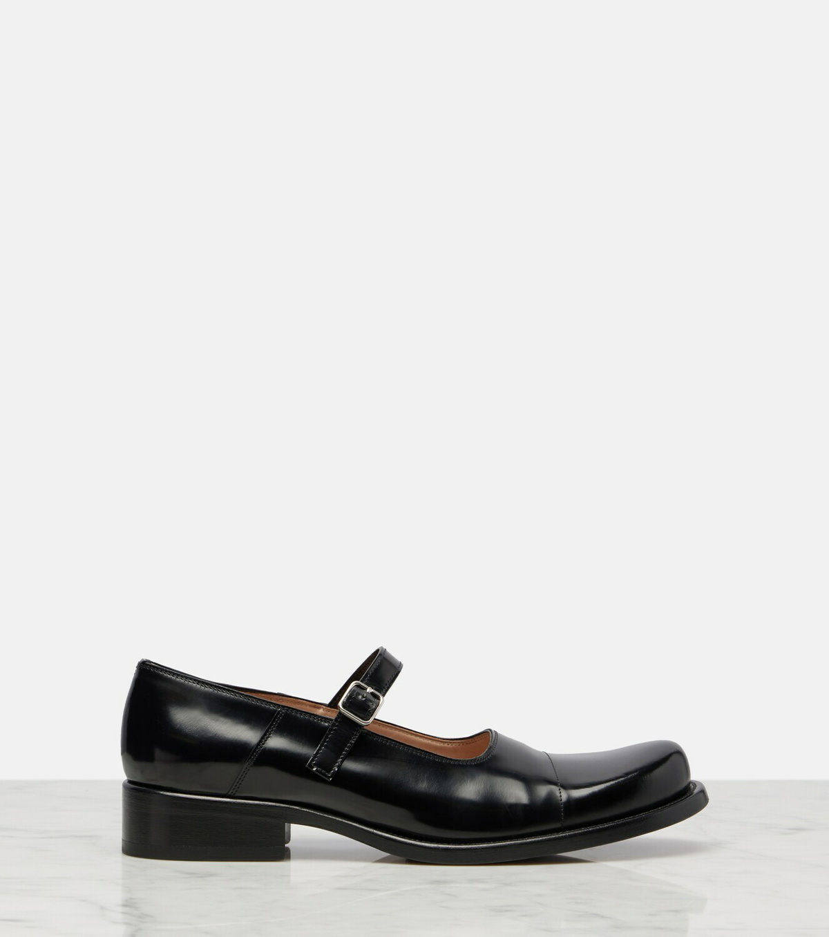 The Row Kai leather Mary Jane flats The Row