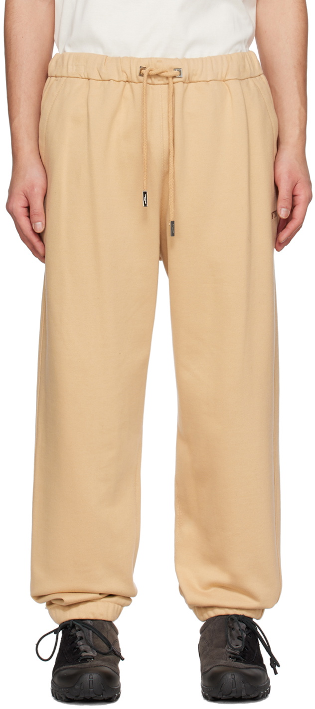 Wooyoungmi Beige Drawstring Lounge Pants Wooyoungmi