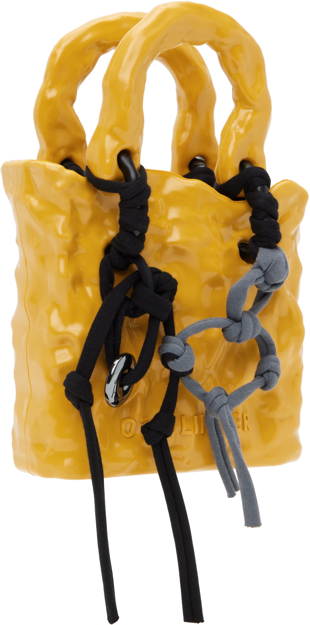 Ottolinger SSENSE Exclusive Yellow Signature Ceramic Bag Ottolinger