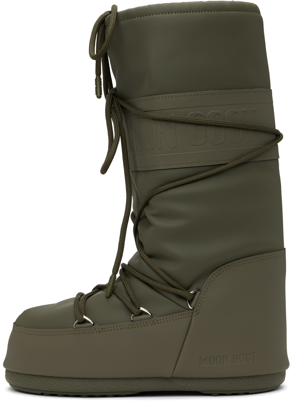 Moon Boot Khaki Icon Rubber Boots Moon Boot