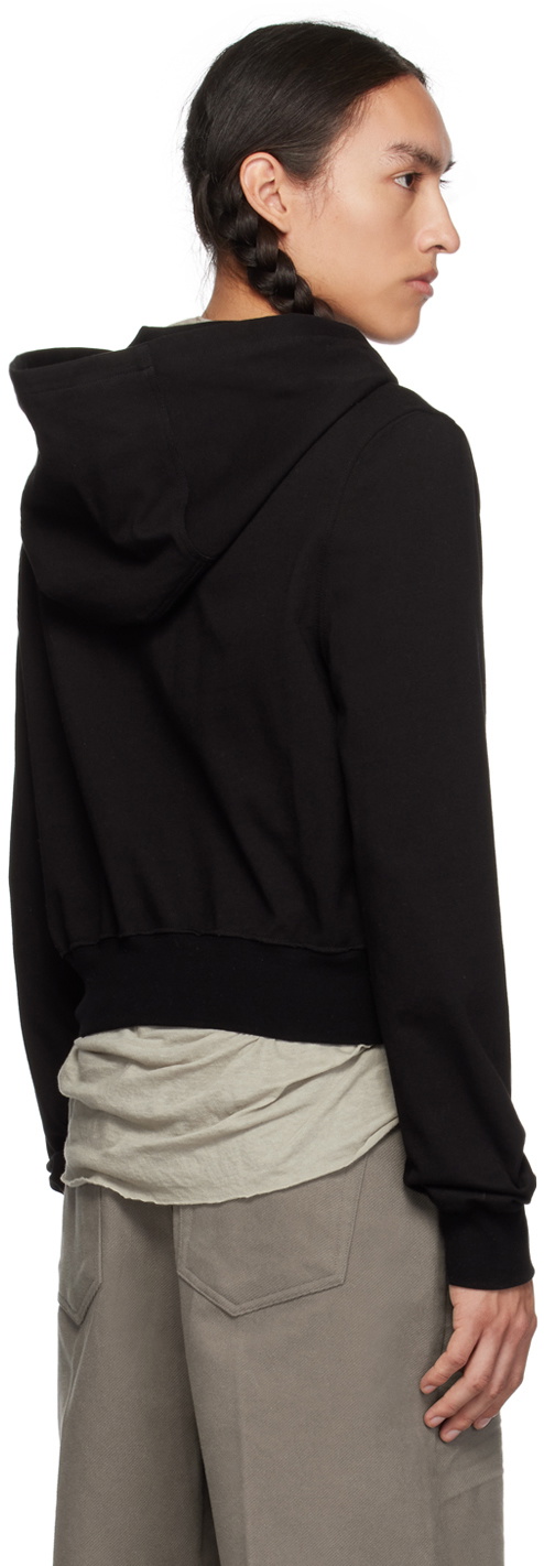Rick Owens Black Welt Pocket Hoodie Rick Owens