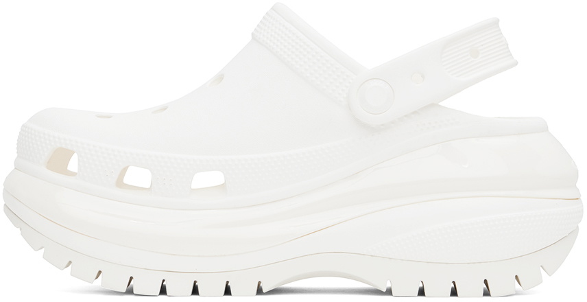 Crocs White Mega Crush Clogs Crocs