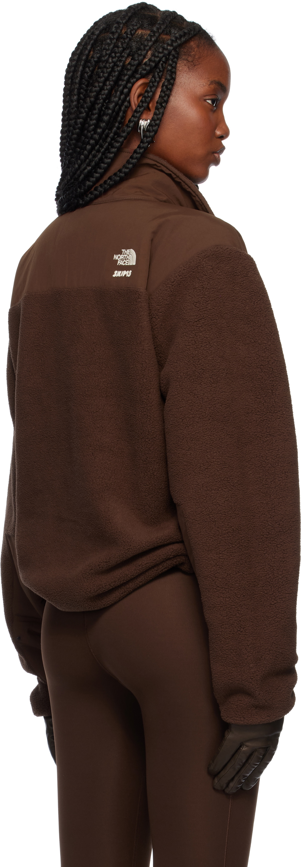 SKIMS SSENSE Exclusive The North Face Edition Denali Fleece Jacket SKIMS