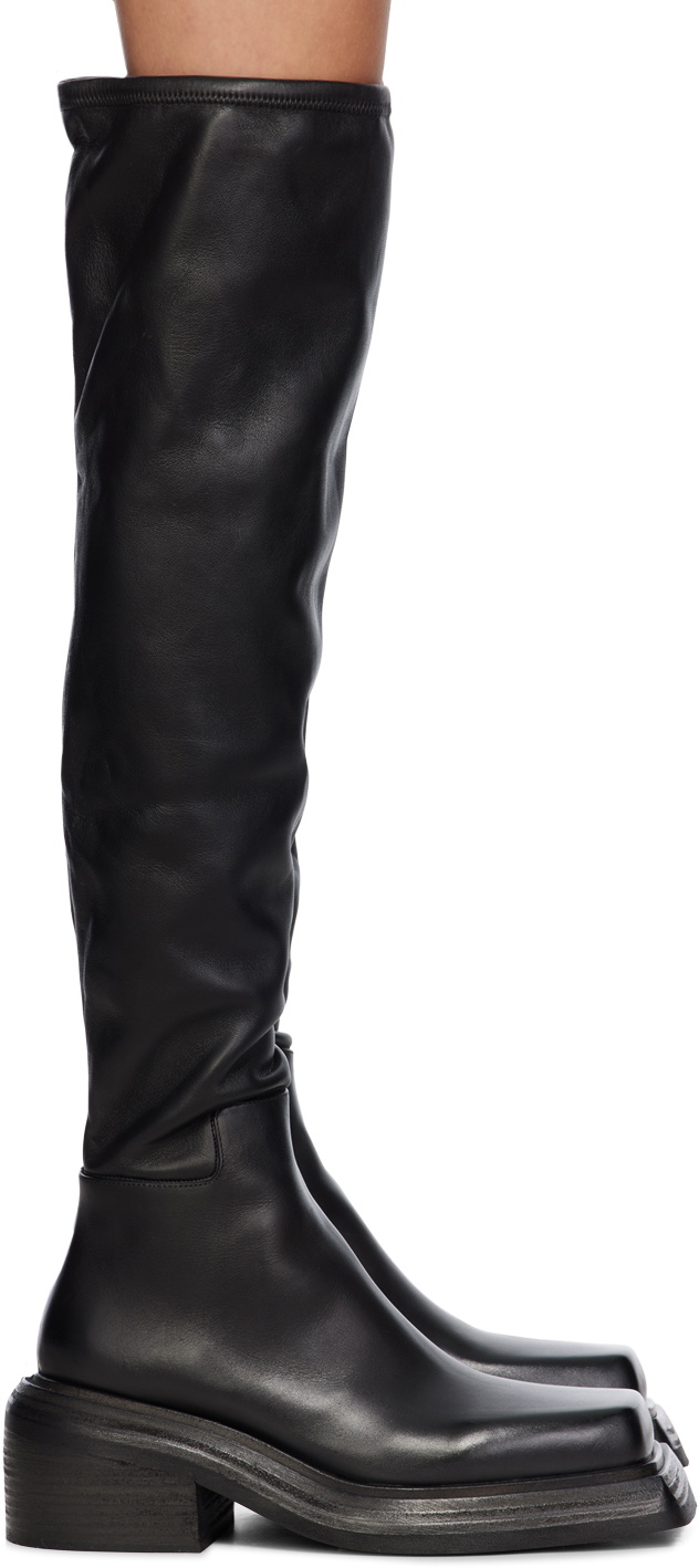 Marsèll Black Cassetto Tall Boots Marsèll