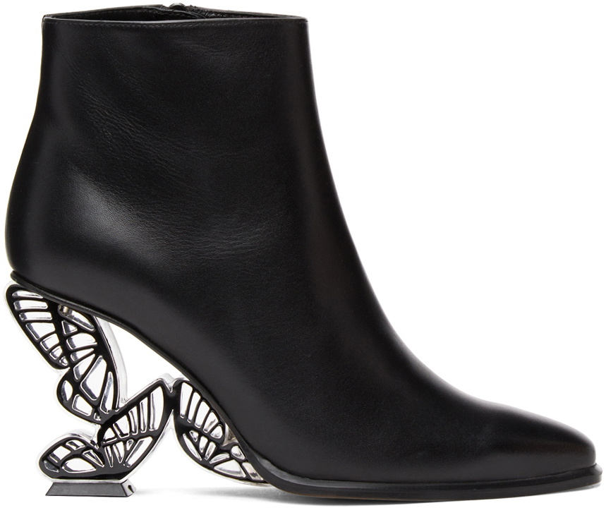 Sophia Webster Black Paloma Ankle Boots Sophia Webster