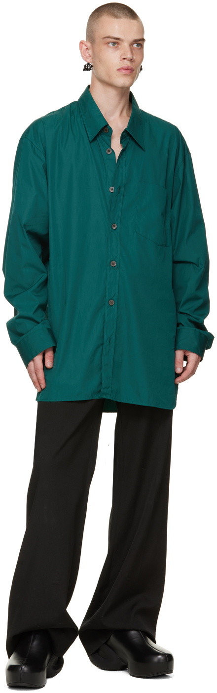 Simone Rocha SSENSE Exclusive Black Twisted Loop Earrings Simone Rocha