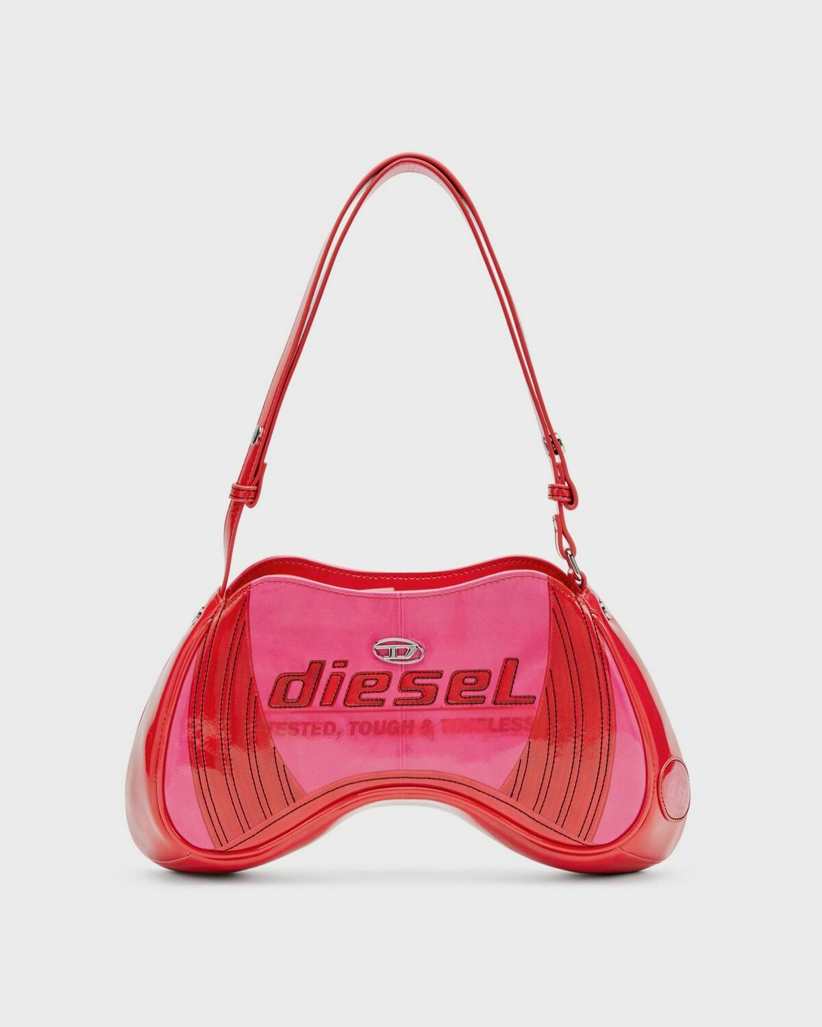 Diesel PLAY PLAY SHOULDER CROSS Red Womens Handbag Diesel
