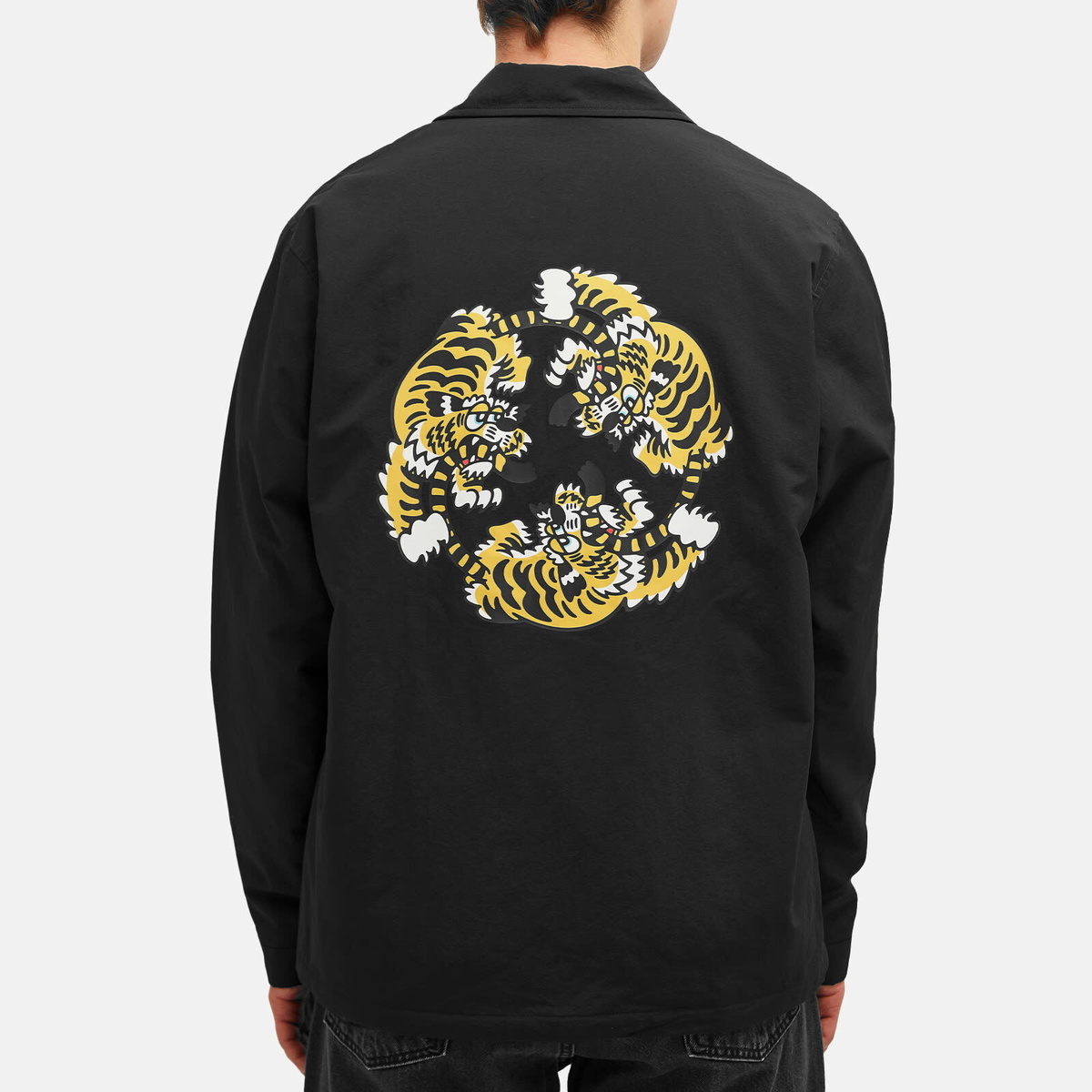 Kenzo Men's Verdy Collection Heavy Coach Jacket in Black Kenzo