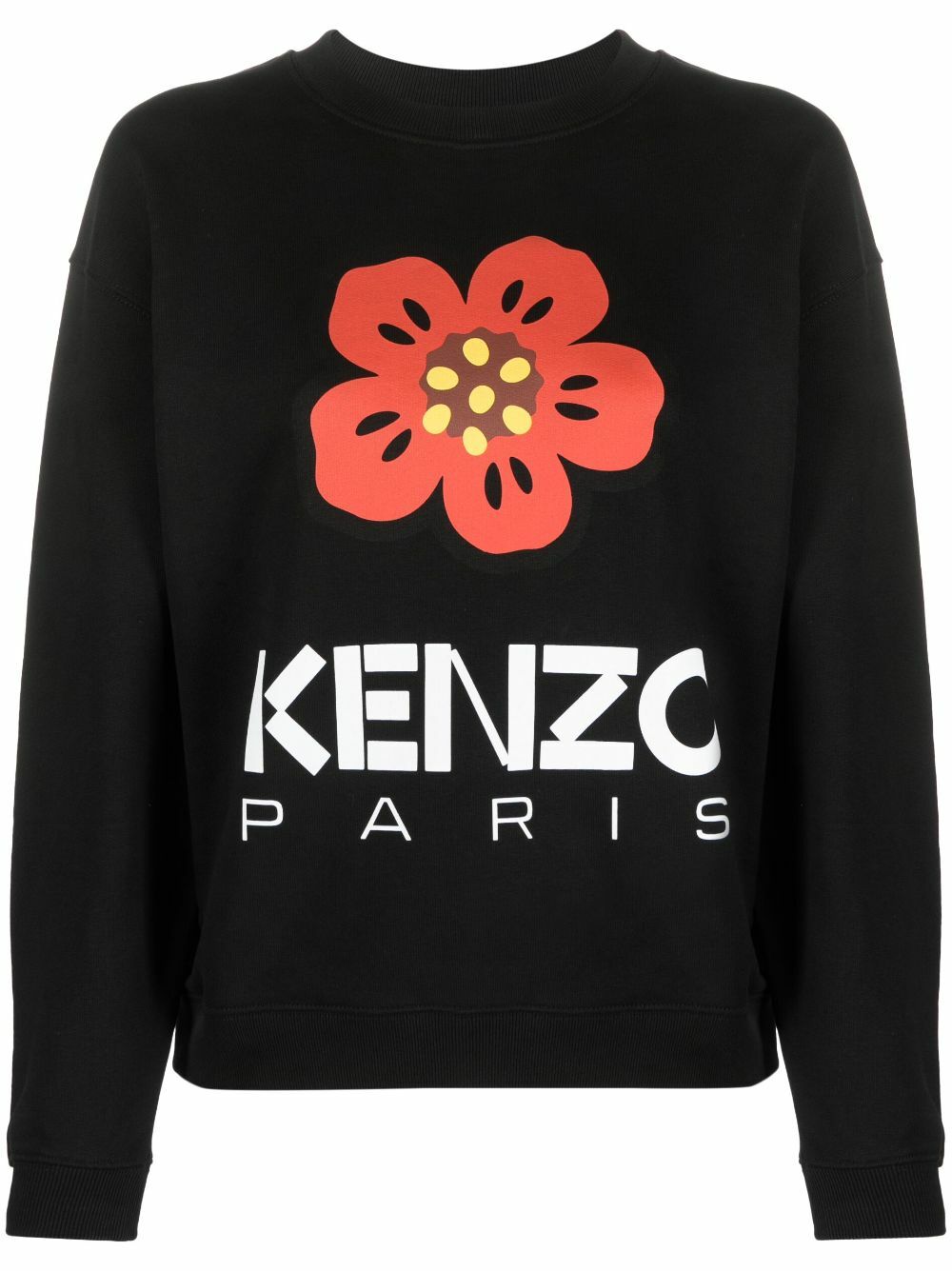 KENZO - Boke Flower Cotton Sweatshirt Kenzo