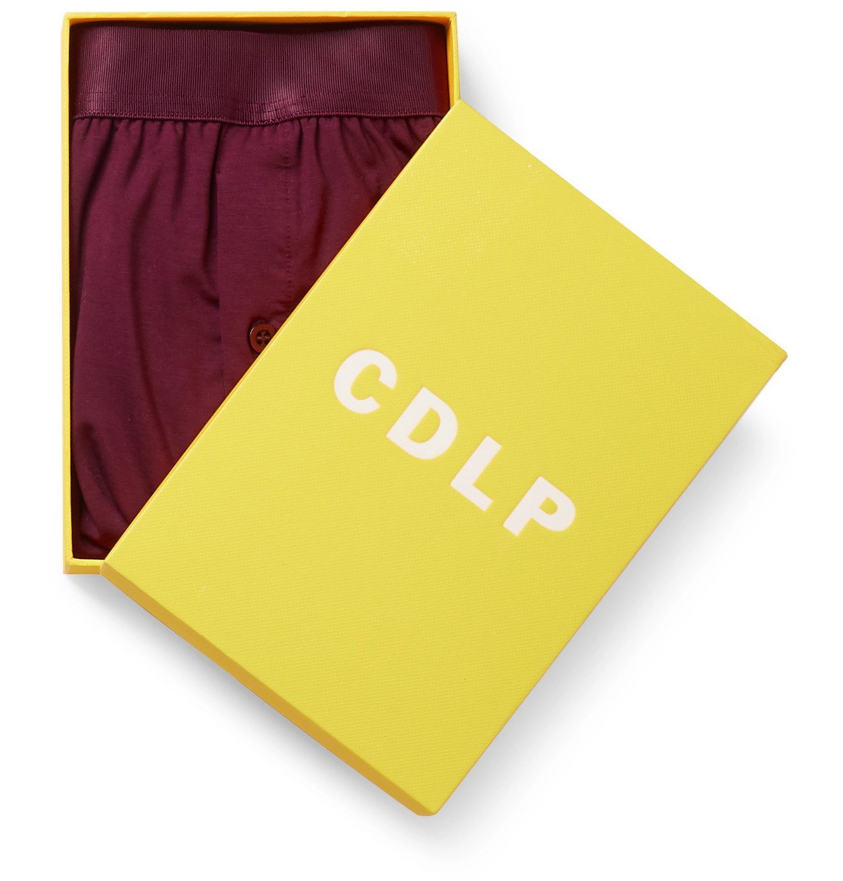 CDLP - Stretch-Lyocell Boxer Briefs - Burgundy CDLP