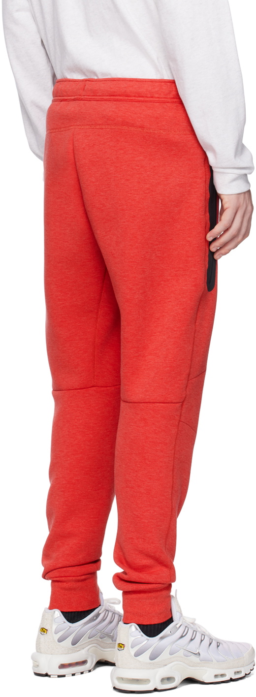 Nike Red Drawstring Sweatpants Nike