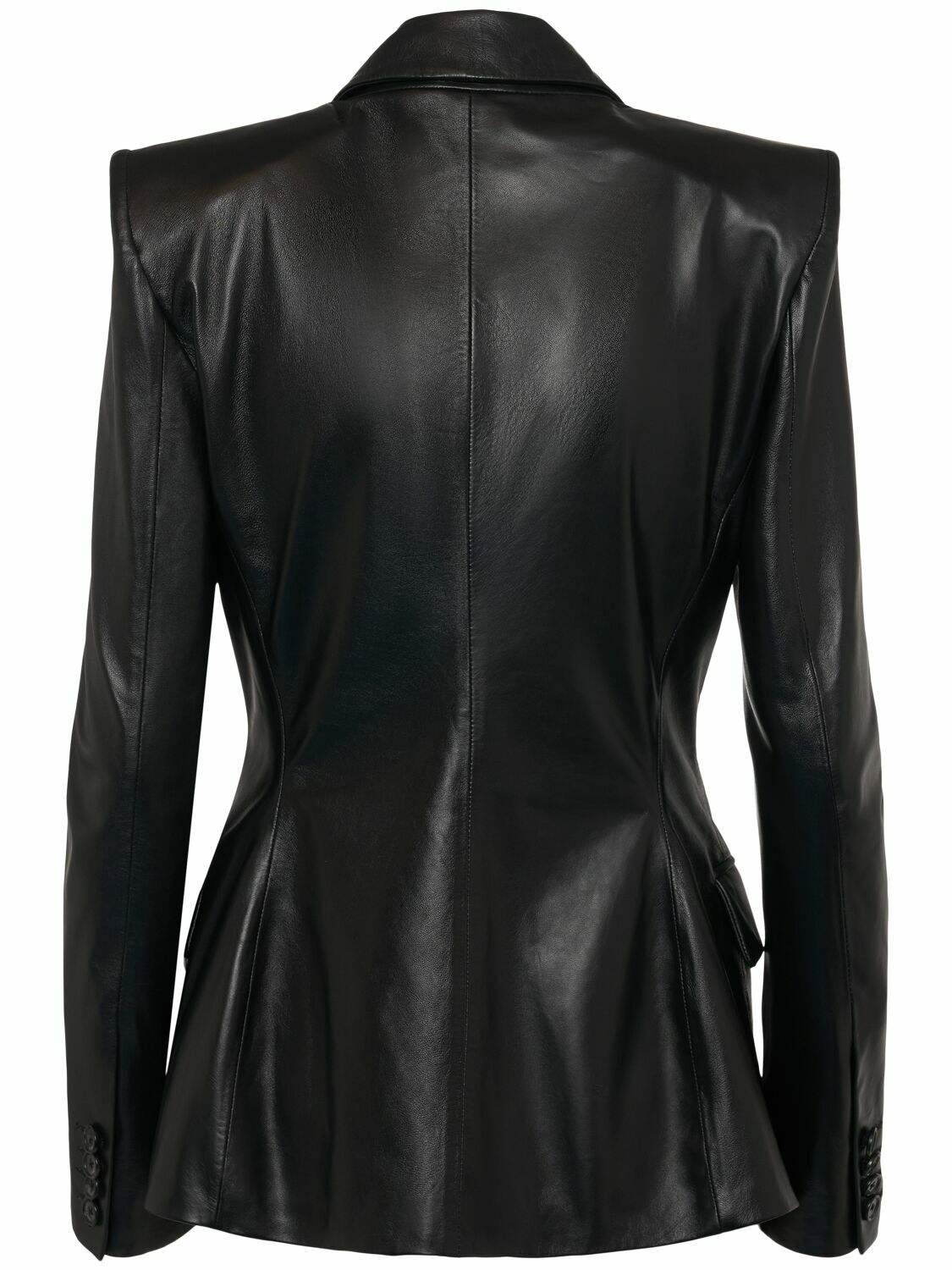 GIUSEPPE DI MORABITO Leather Blazer Giuseppe di Morabito