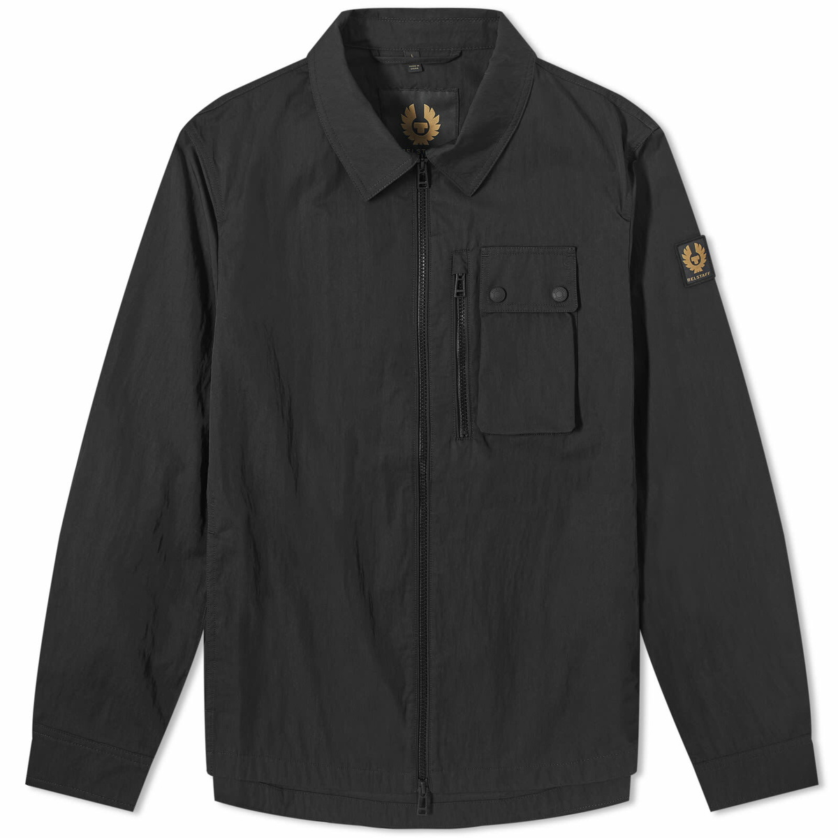 Belstaff Men's Rail Overshirt in Black Belstaff