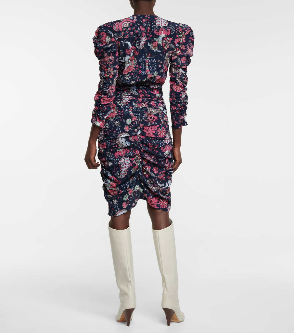 Isabel Marant - Celina floral stretch-silk minidress Isabel Marant