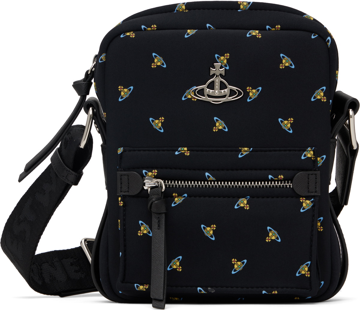 Vivienne Westwood Black Jackson Crossbody Bag Vivienne Westwood