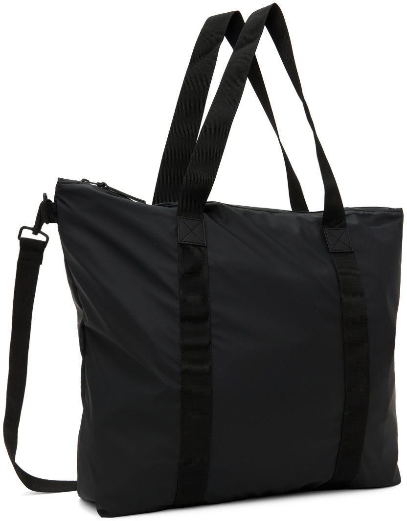 RAINS Black Waterproof Tote Rains