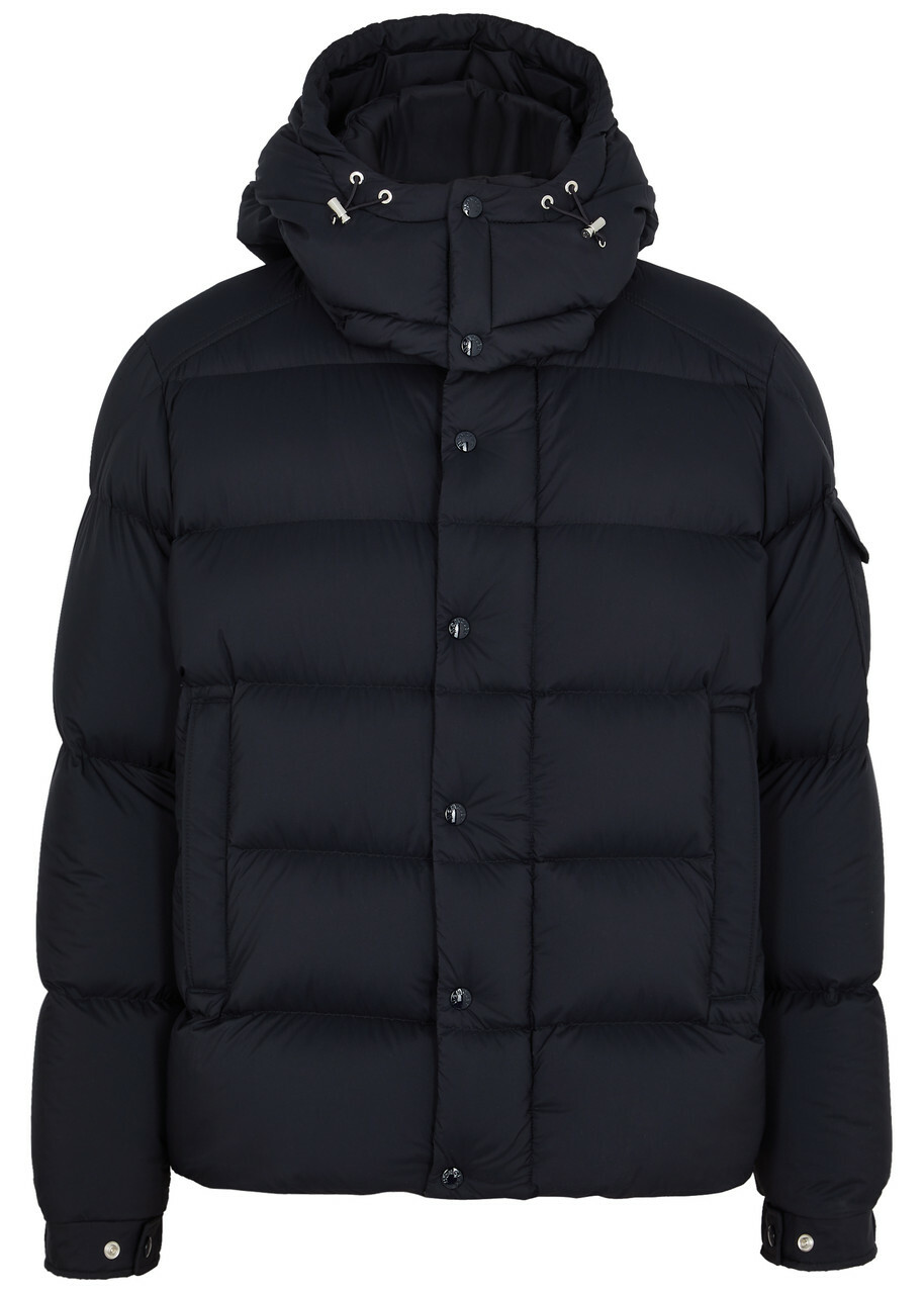 Moncler Vezere Quilted Shell Jacket Navy Moncler