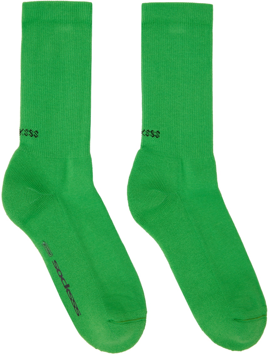 SOCKSSS Two-Pack Green Socks Socksss