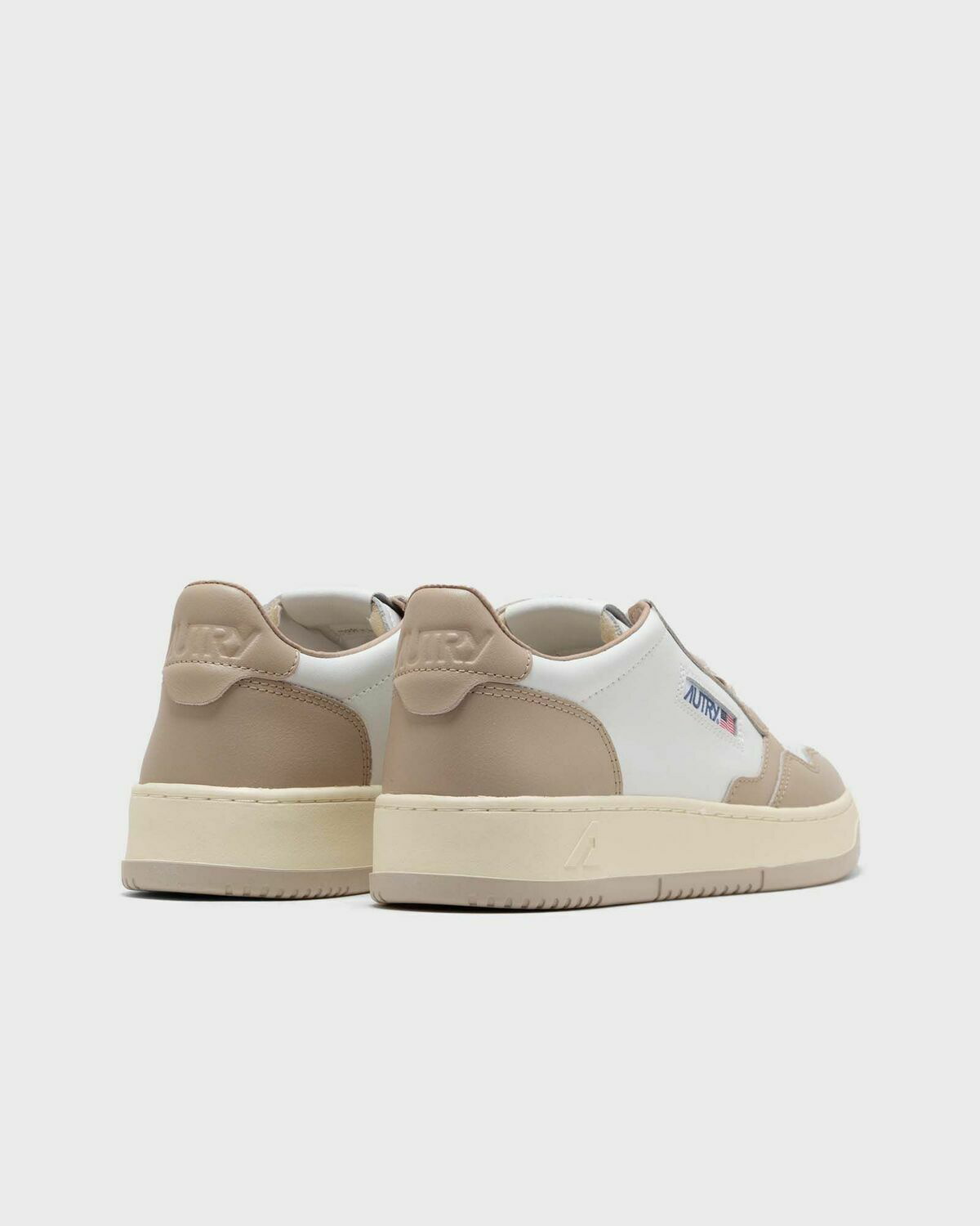 Autry Action Shoes Medalist Low White/Beige Lowtop Autry