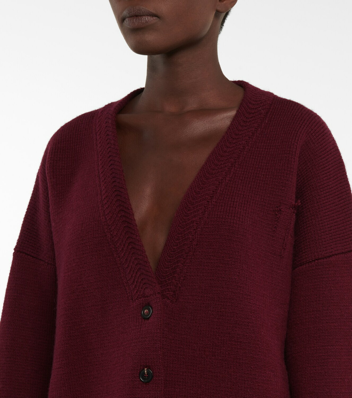 Maison Margiela - Oversized wool cardigan Maison Margiela