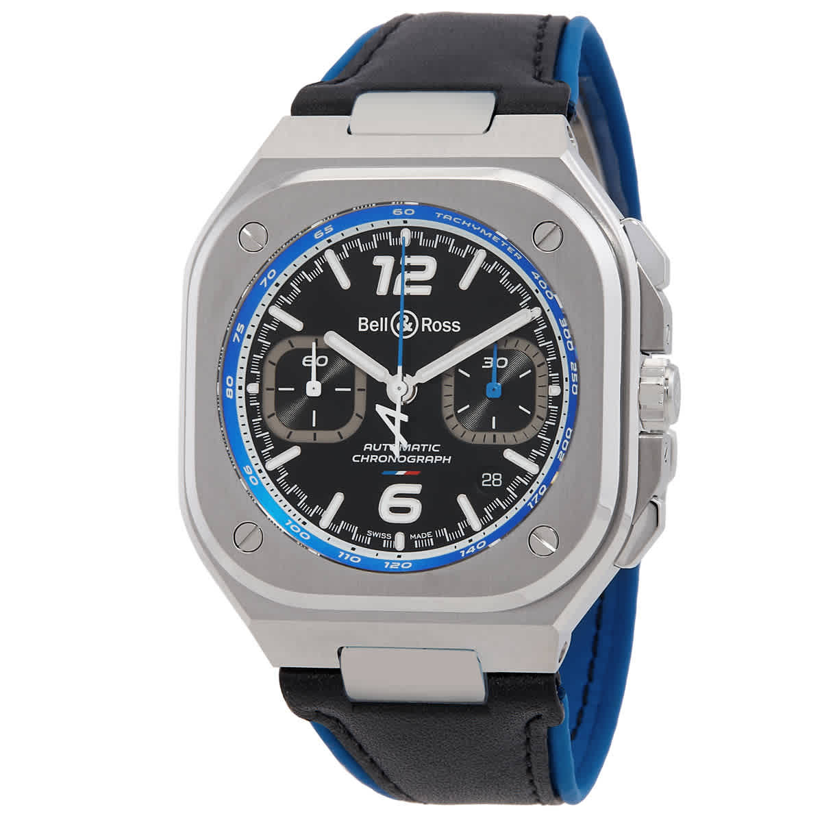 Bell and Ross Urban Automatic Black Dial Mens Watch BR05C-A523-ST/SCA ...