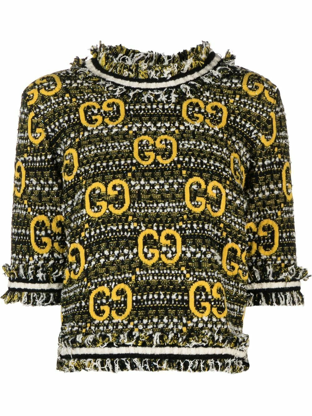 GUCCI - Gg Wool Top Gucci