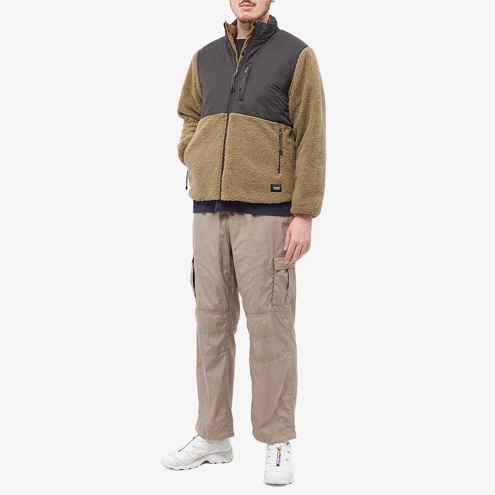 Taion Men's Reversible Mountain Down Jacket in Olive/Black/Beige Taion ...