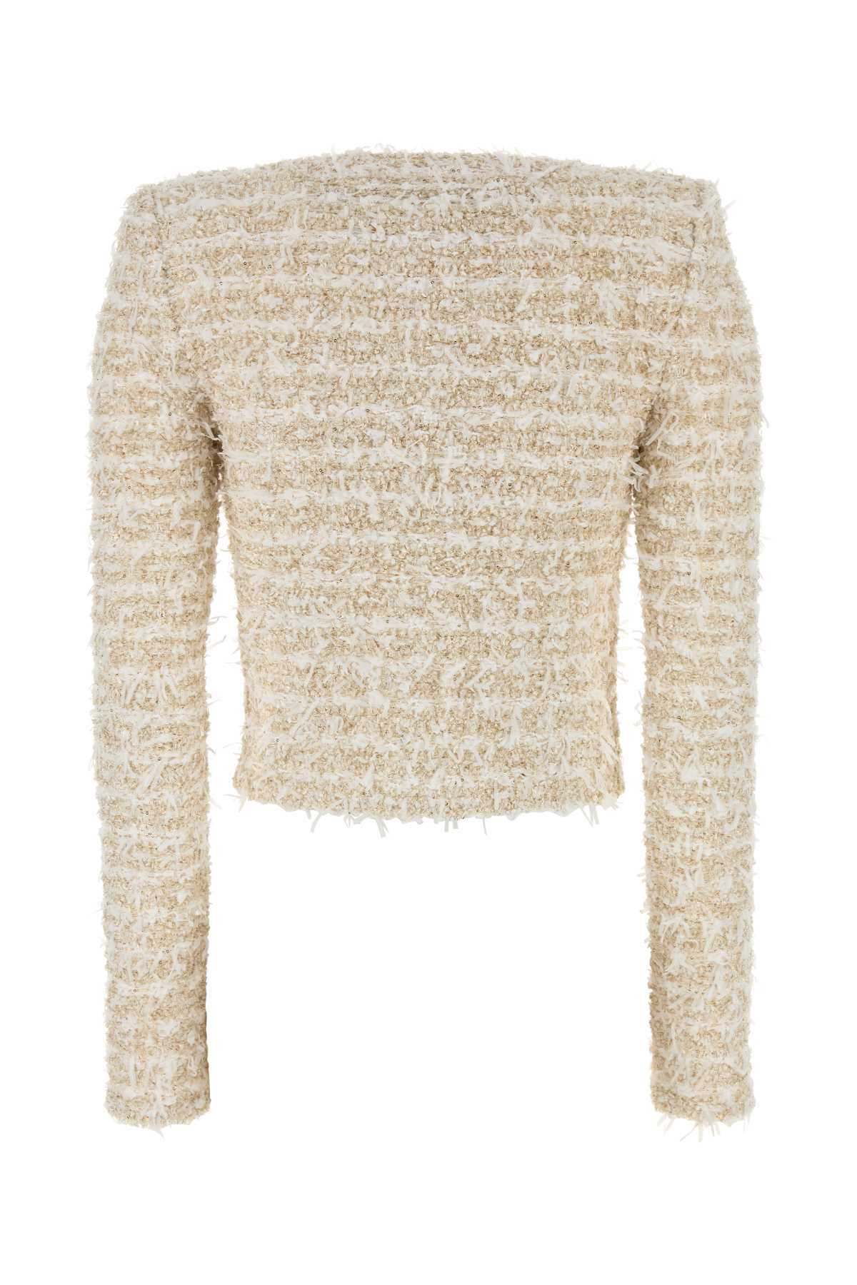 Balmain Two-tone Tweed Blazer Balmain