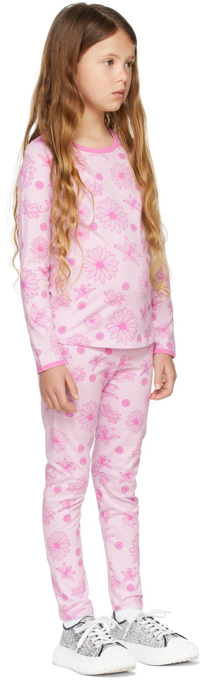 Mardi Mercredi LES TETUS Kids Pink Inner Pyjama Set