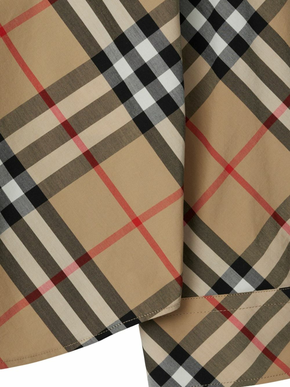 Burberry Neutral Vintage Check Cotton Shirt Burberry
