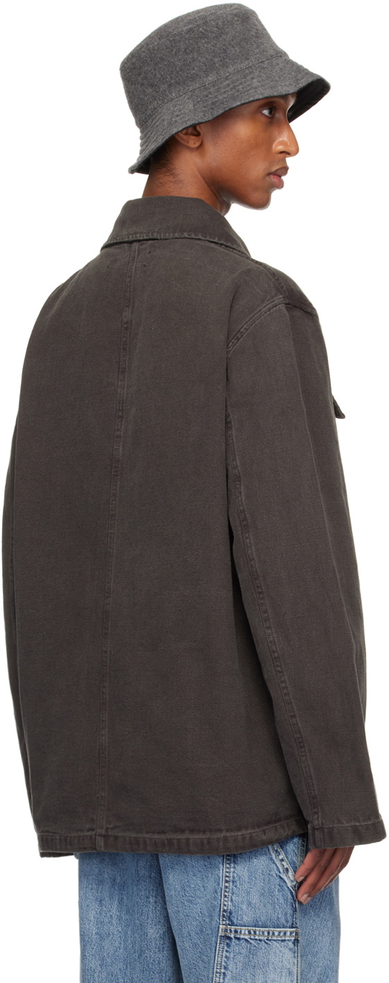 OUR LEGACY Black Uniform Denim Jacket Our Legacy