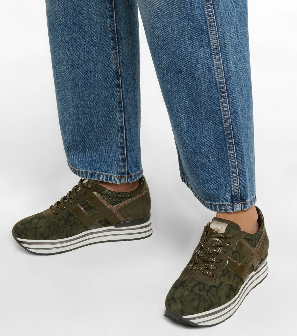 Hogan Midi suede platform sneakers Hogan