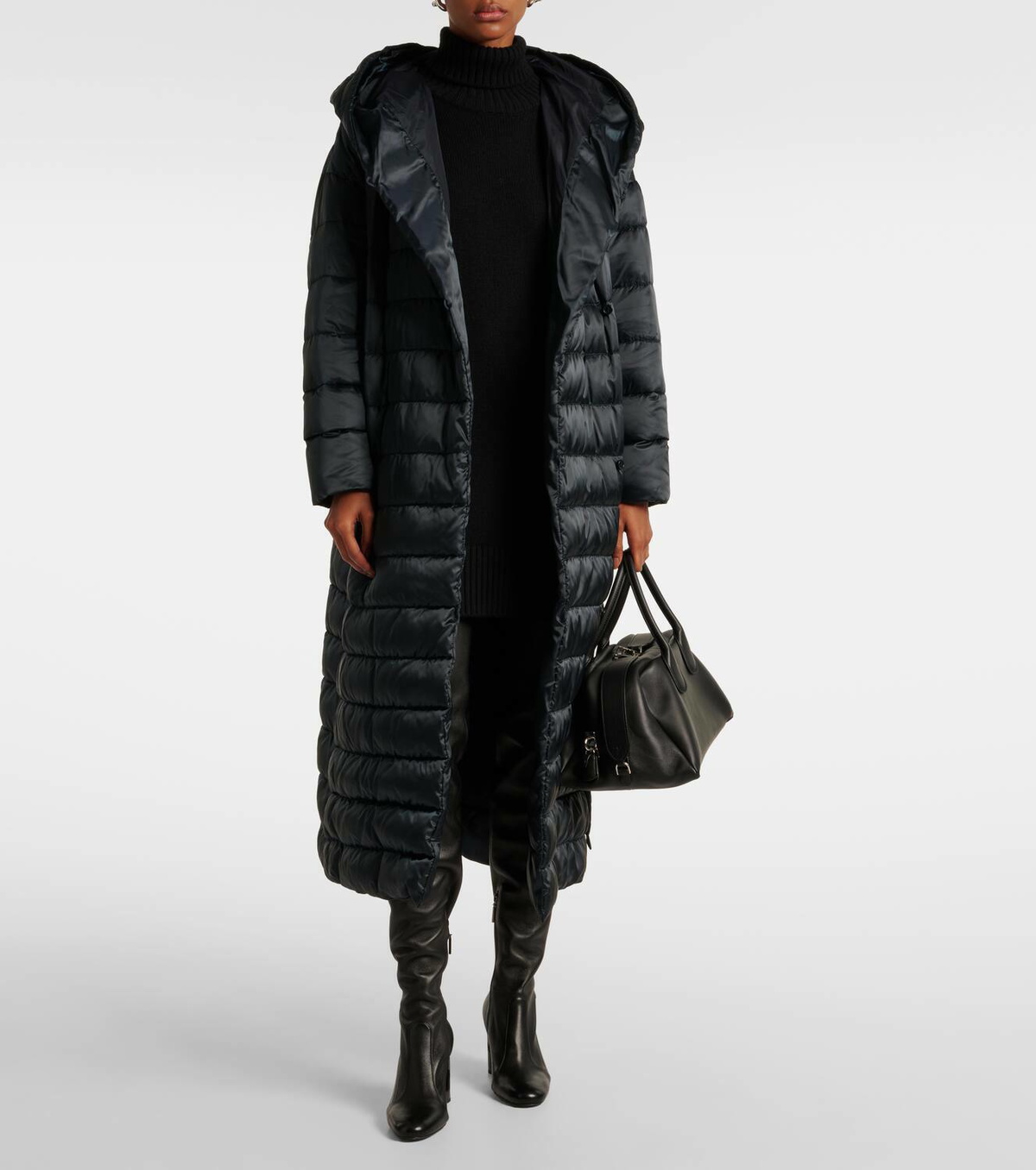 Max Mara Novelo belted puffer coat Max Mara