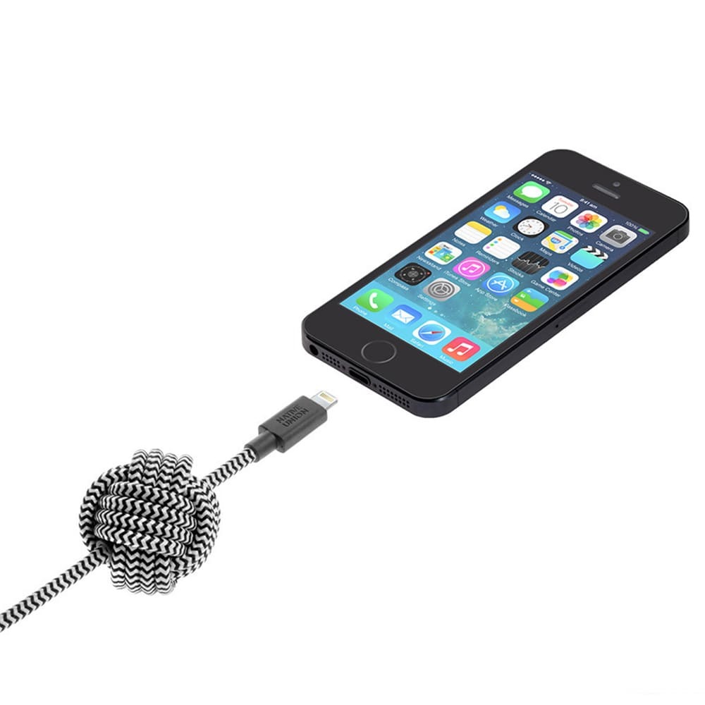 Native Union Night Cable in Zebra Native Union