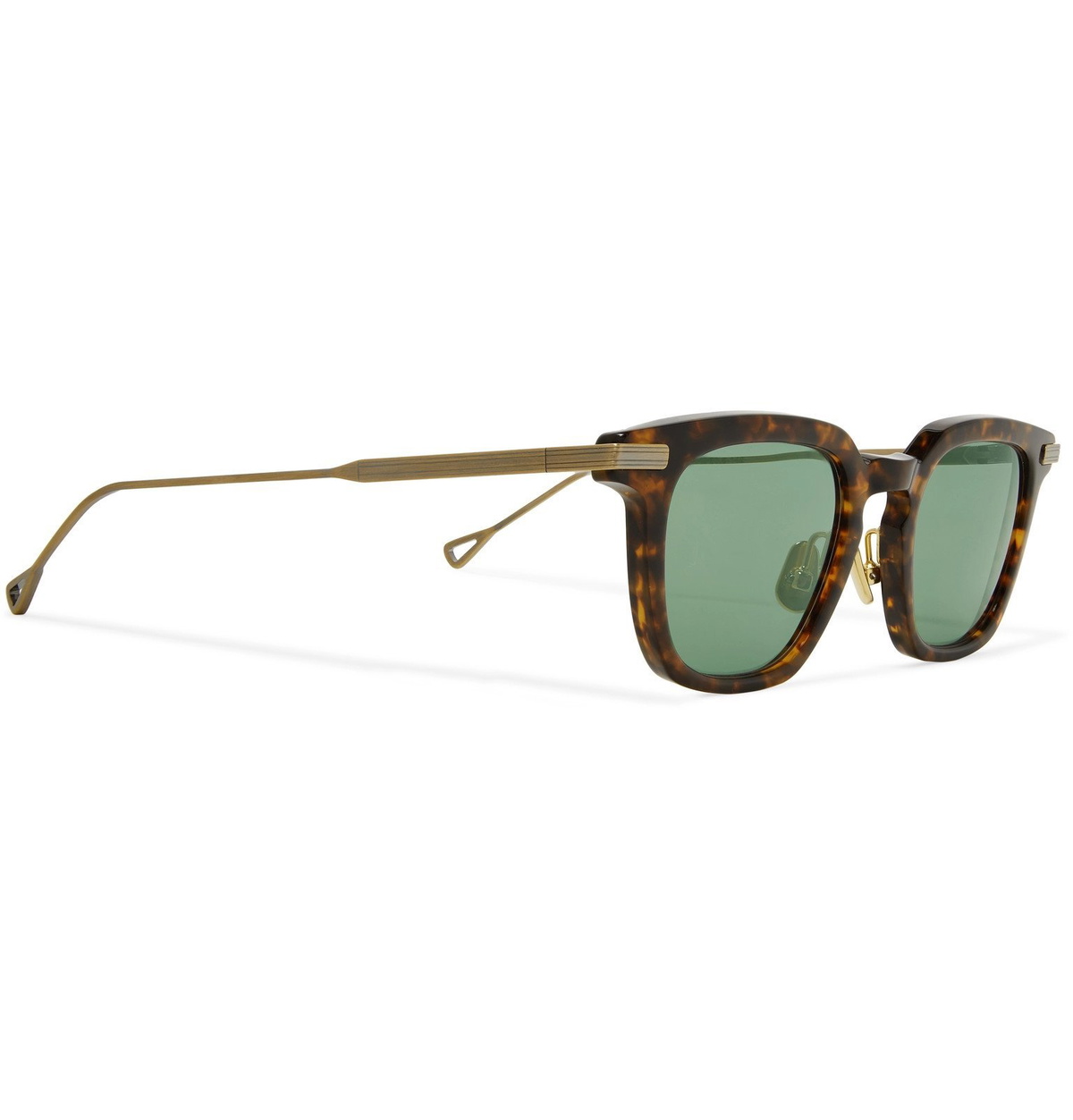 Native Sons - Asimov Square-Frame Tortoiseshell Acetate and Gold-Plated ...