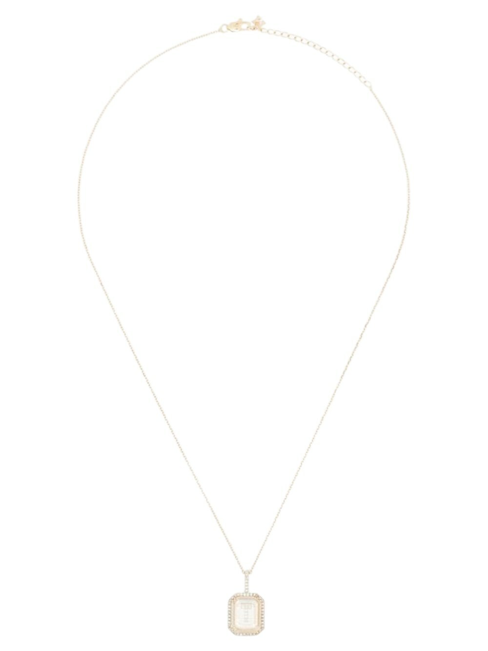 Mateo 14K Yellow Gold T Initial Diamond Necklace Mateo